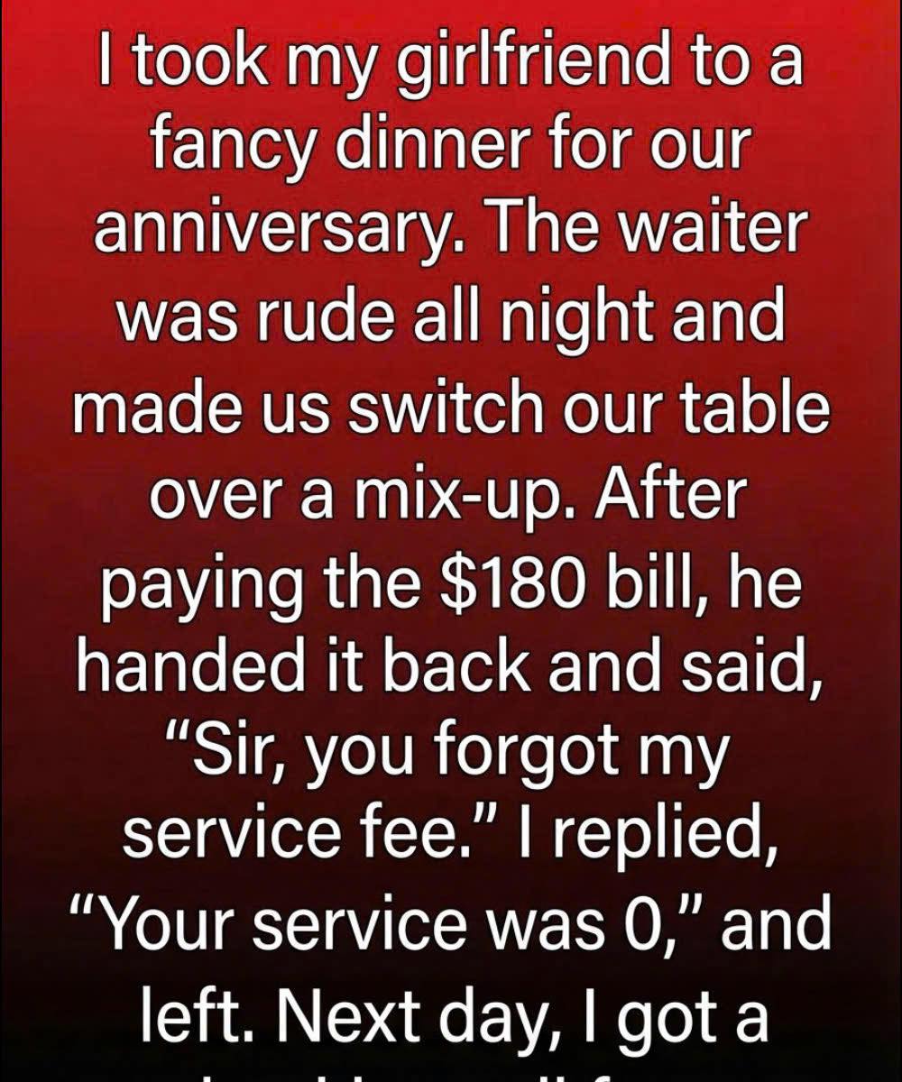 A Celebration Dinner That Ended With an Unexpected Lesson - About America