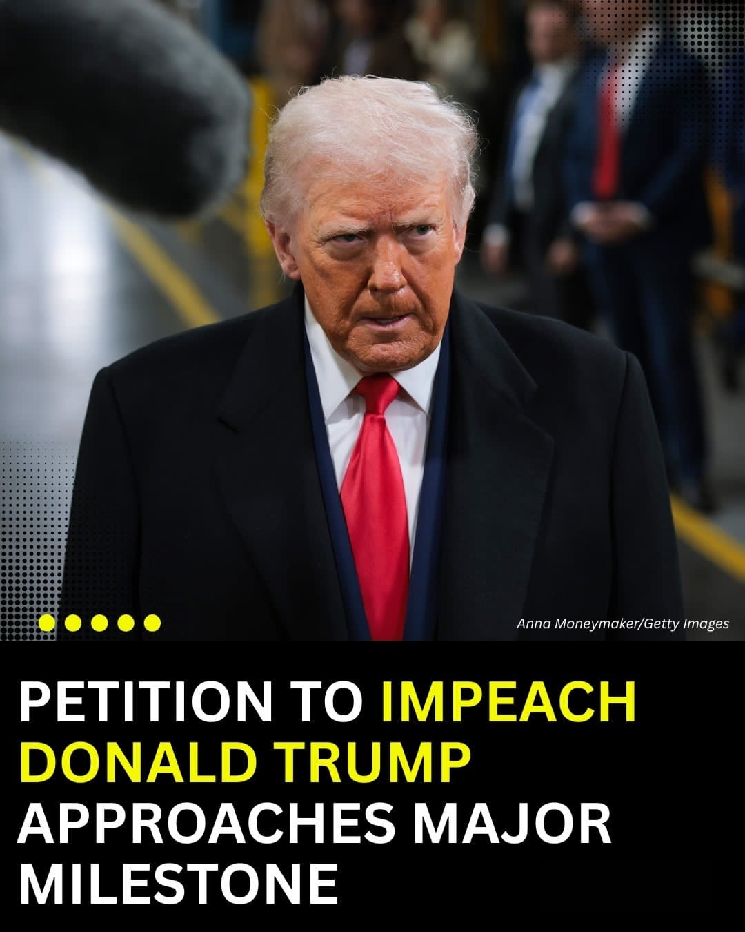 A petition calling for the impeachment of President Donald Trump ...